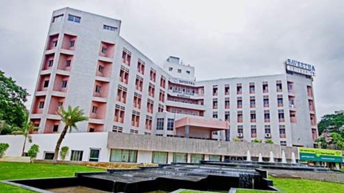 Saveetha Dental College under scanner for inflating ranking: ‘Science’ report - The Hindu